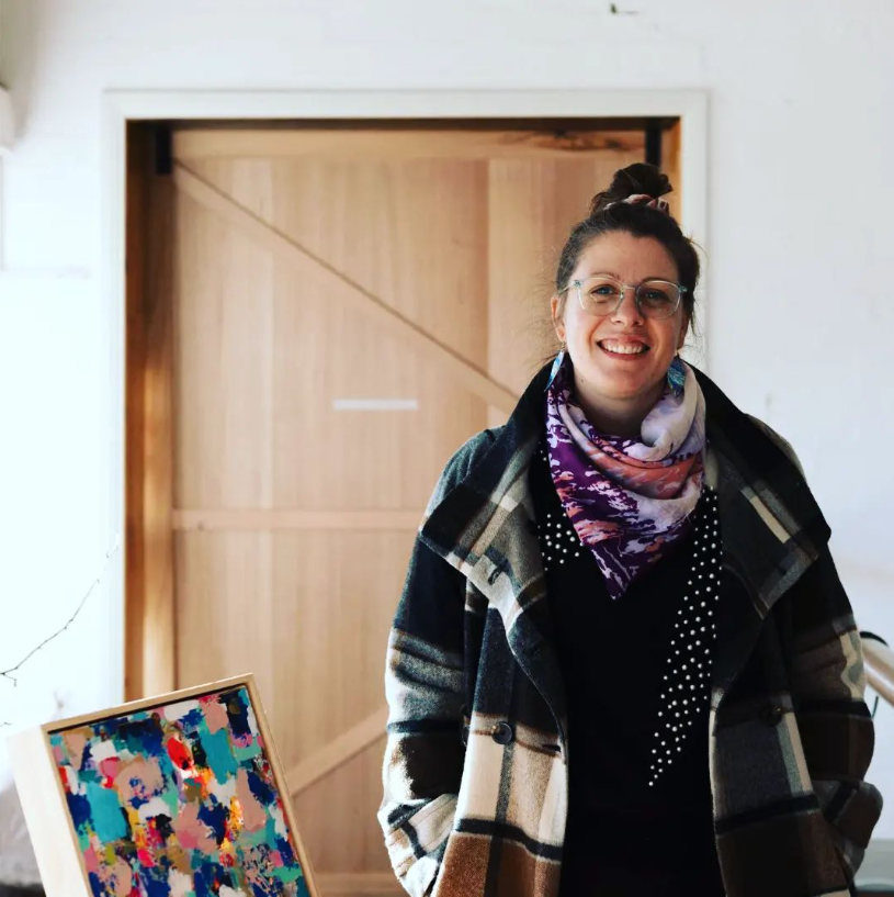 Inspired: Kate Biggs – A collaboration of paint, threads and intuition ...