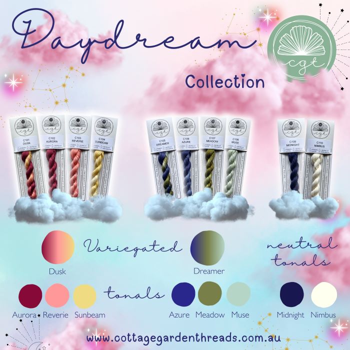 DAYDREAM FULL COLLECTION – Cottage Garden Threads